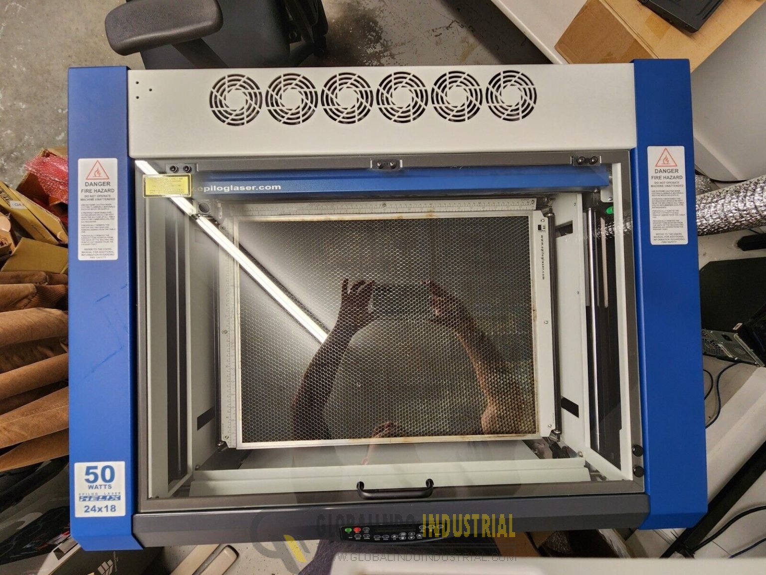 On sale Epilog Helix 24 50 watt CO2 Laser System for Industrial ...